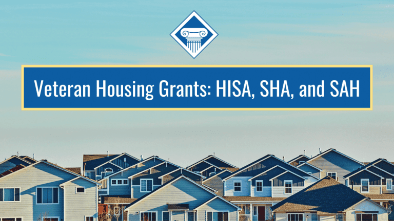 Veteran Housing Grants: HISA, SHA, and SAH